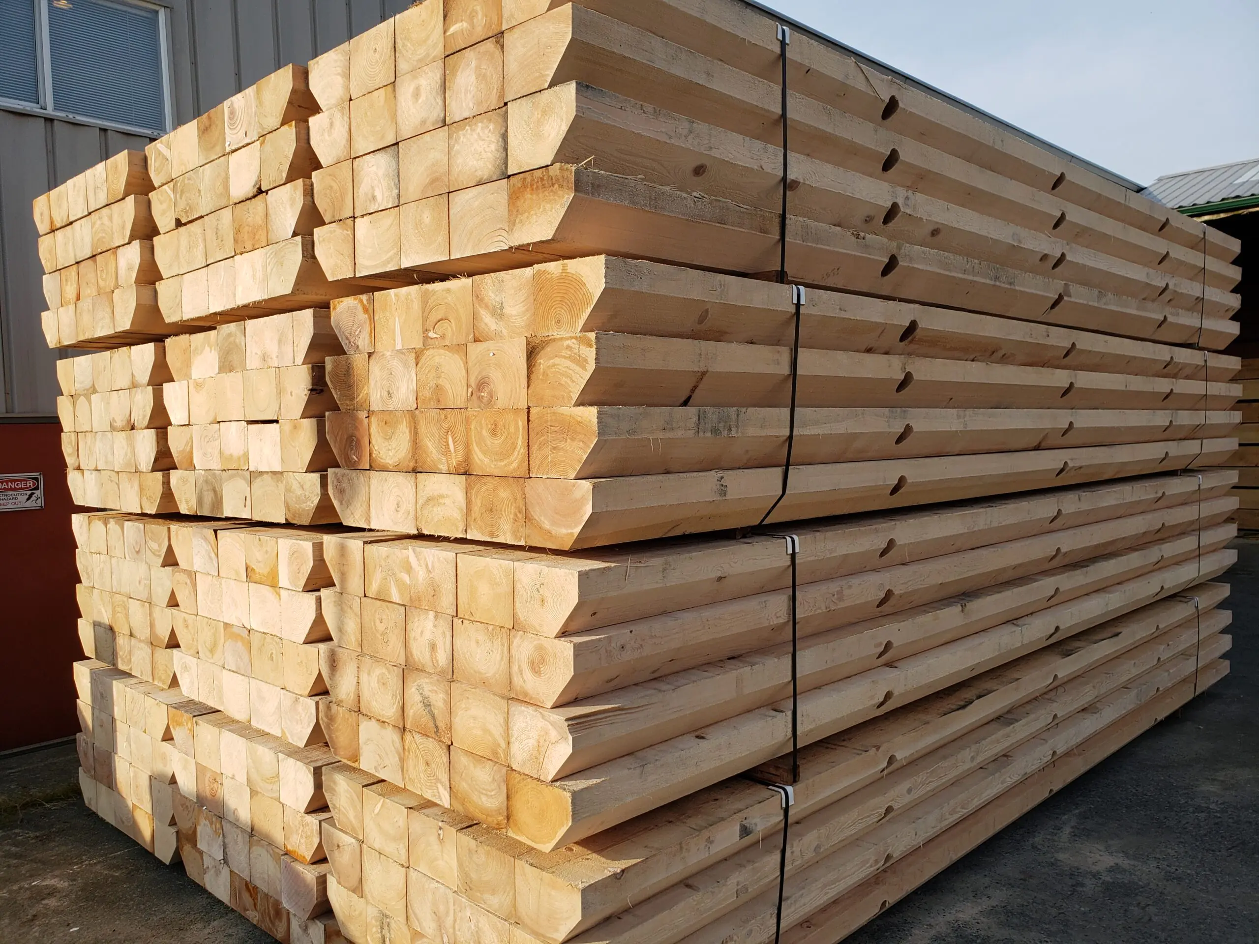 8″ x 20′ Crossing Panel Kit - Rail Ties by CarlWood